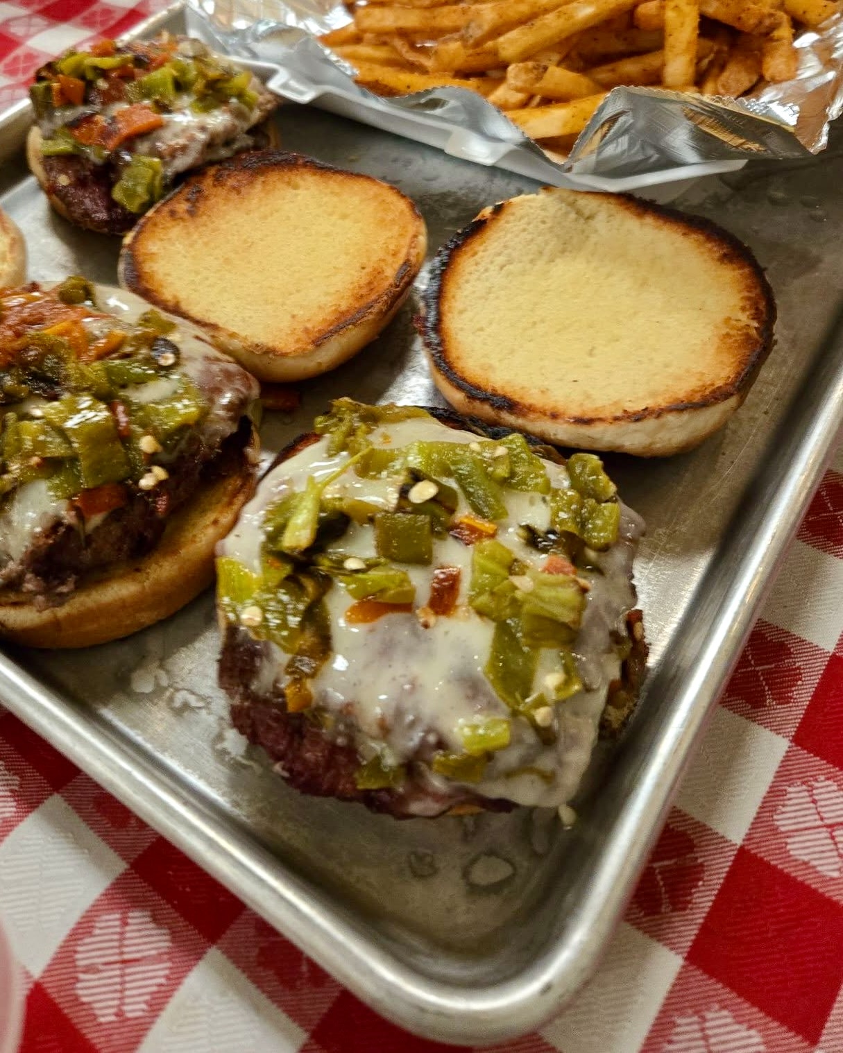 green-chile-jack-smash-burgers | Uncle DT's Smokehouse